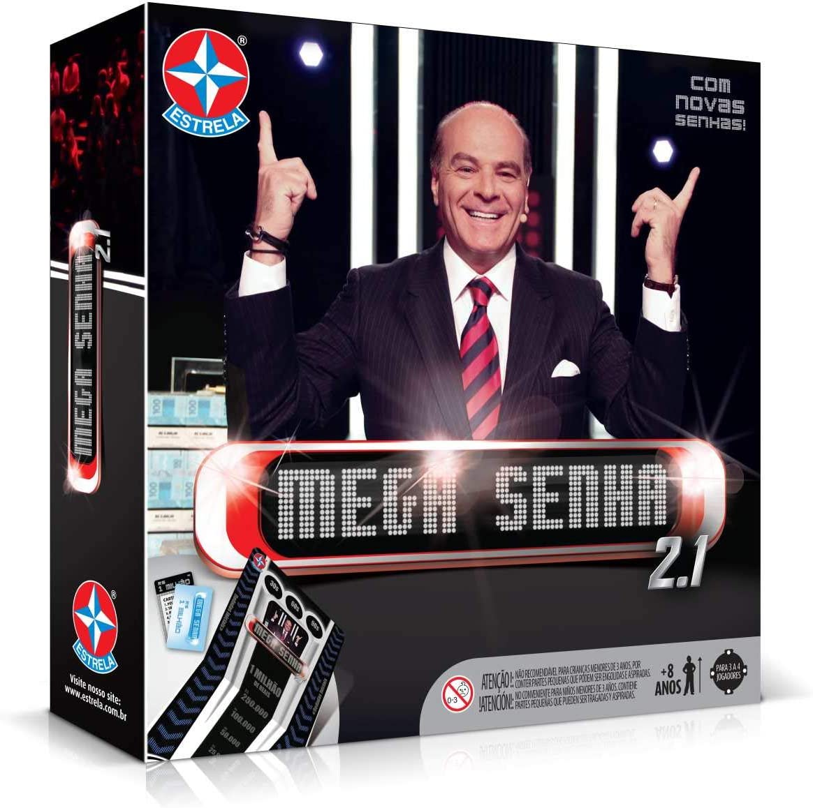 JOGO MEGA SENHA 2.1 6120 ESTRELA UND - Papelmax Papelaria